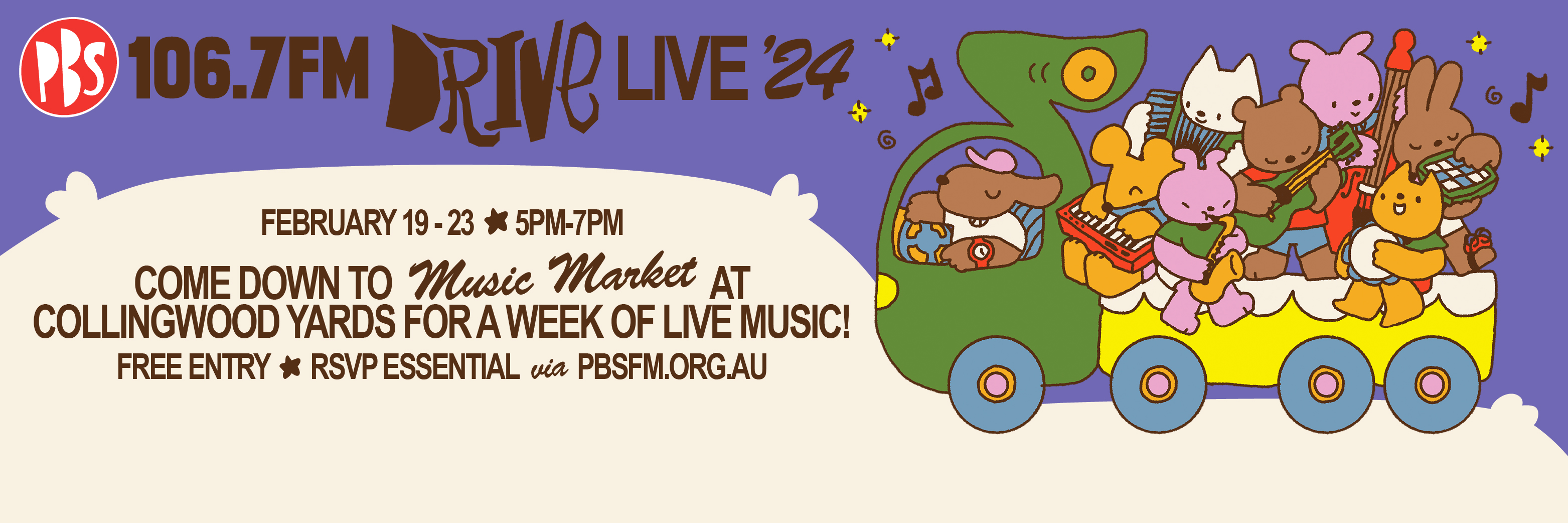 Drive Live 2024 | PBS FM