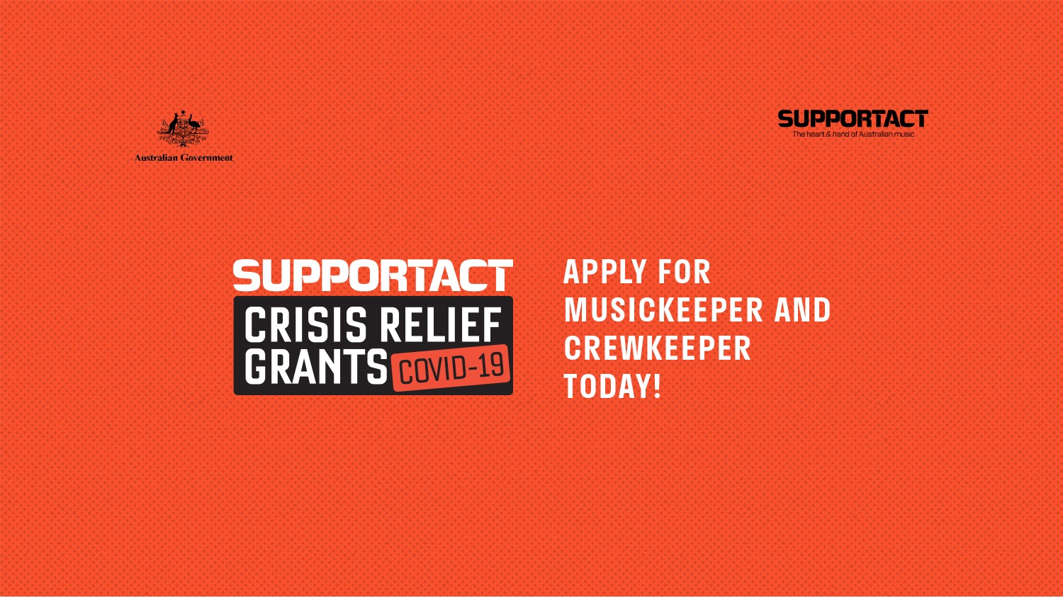 Support Act Crisis Relief Funding | PBS FM