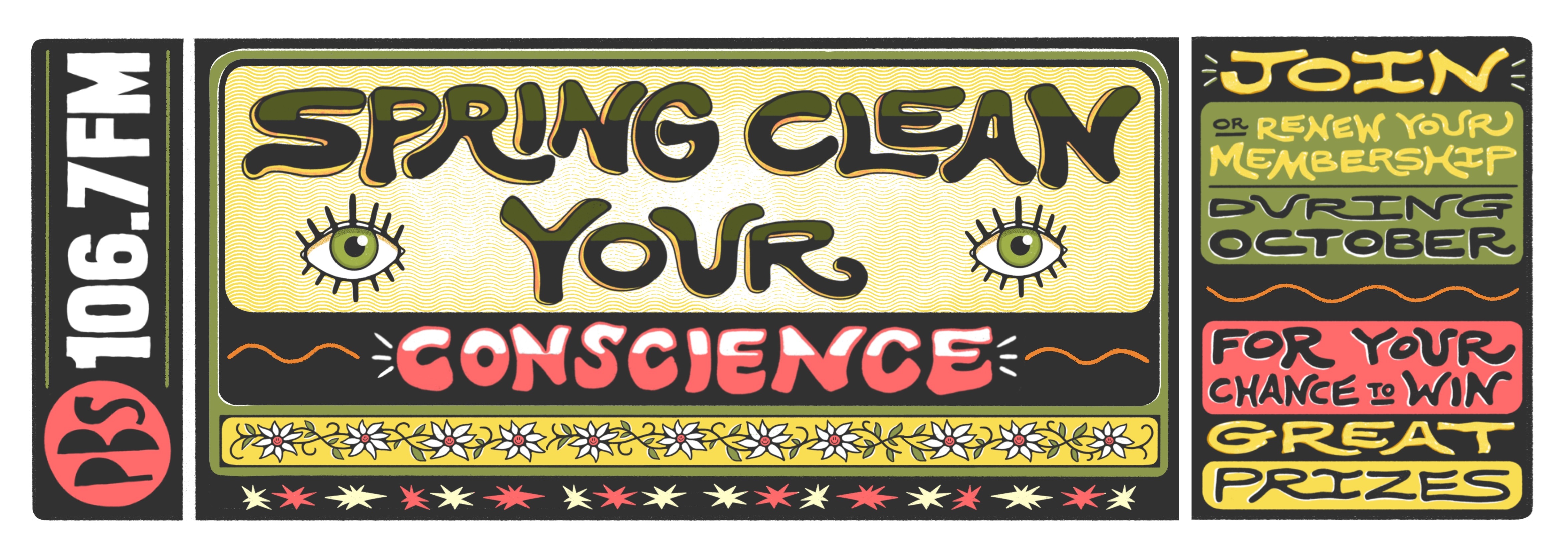 Spring Clean Membership Drive! | PBS FM