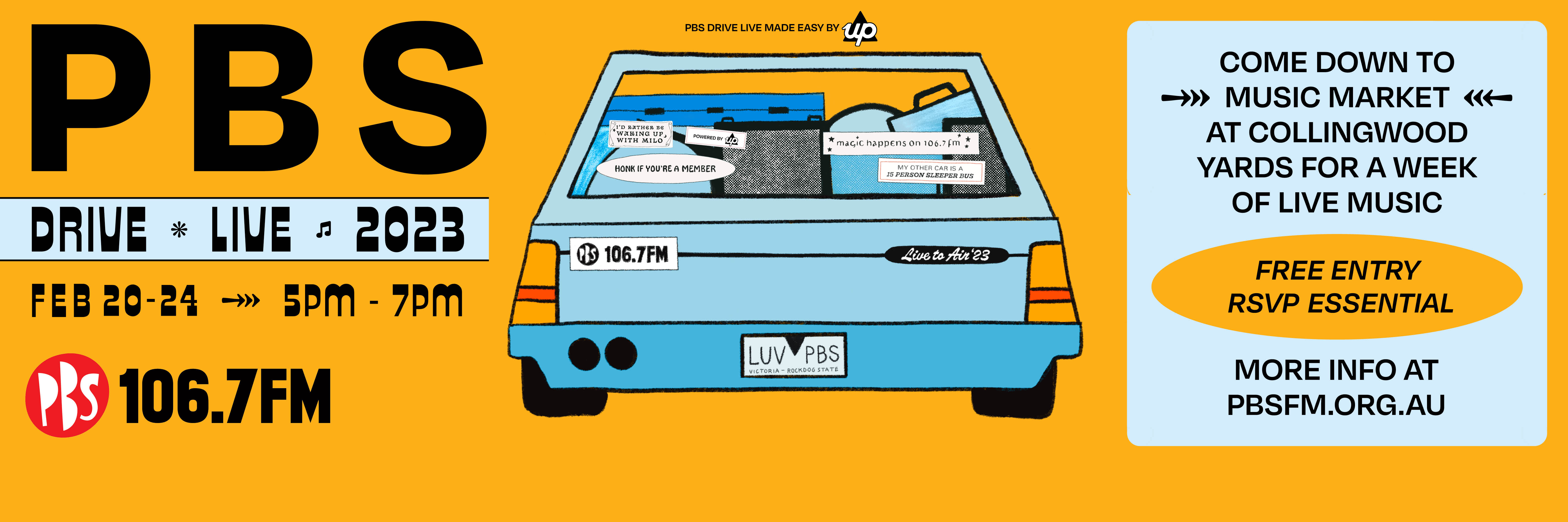 WATCH: Drive Live 2023 | PBS FM